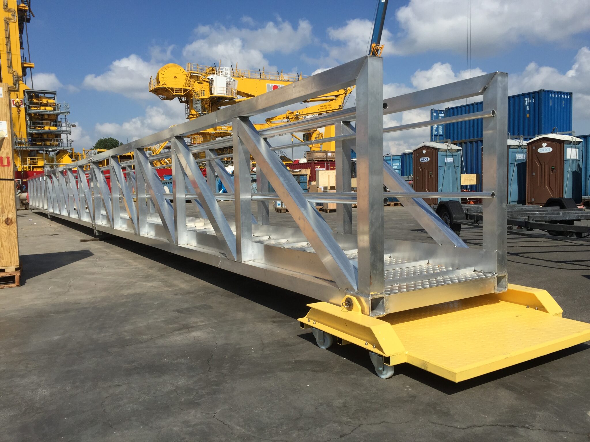 Modular bridge access offshore works - Strongbridge